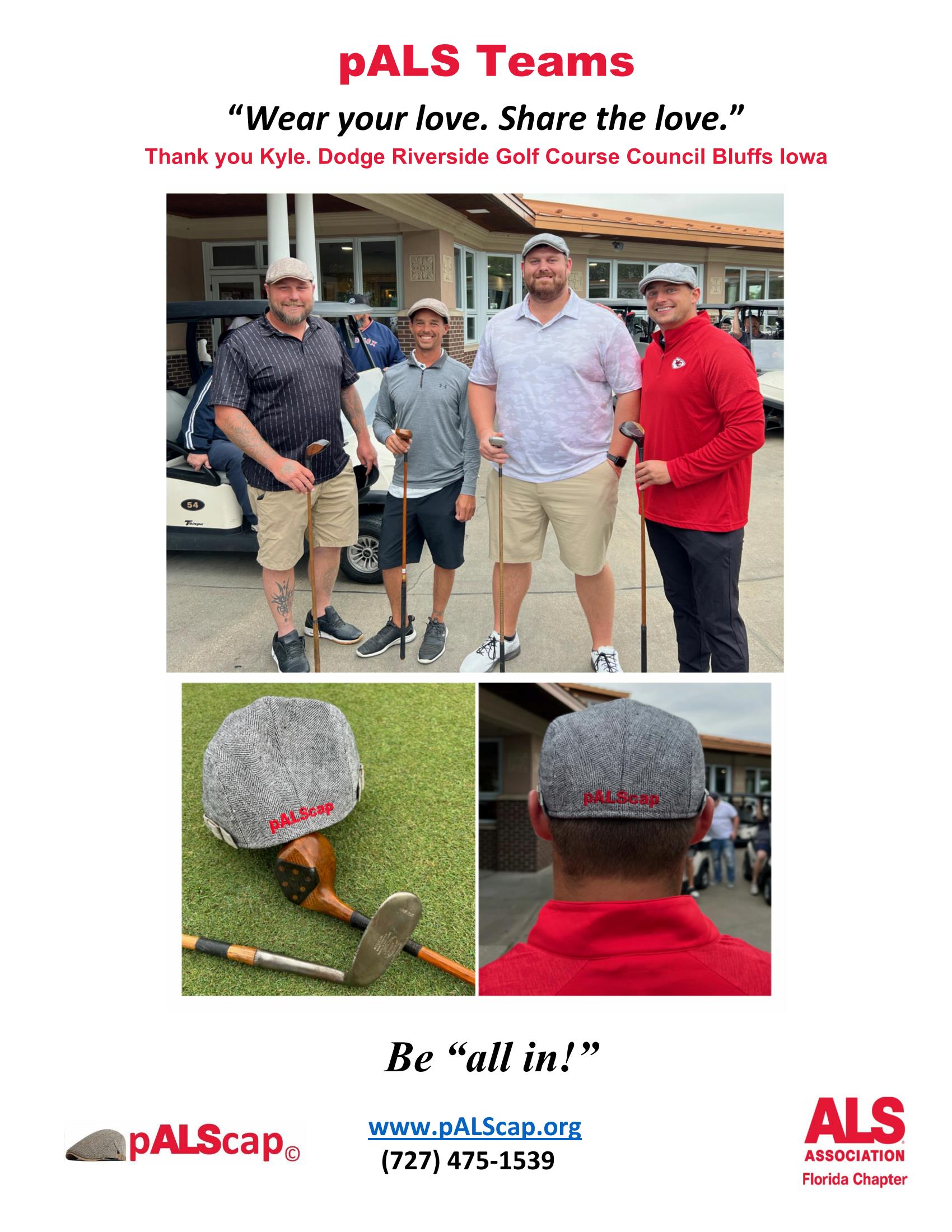 pALS Teams – The Official Cap for People with ALS (pALS)